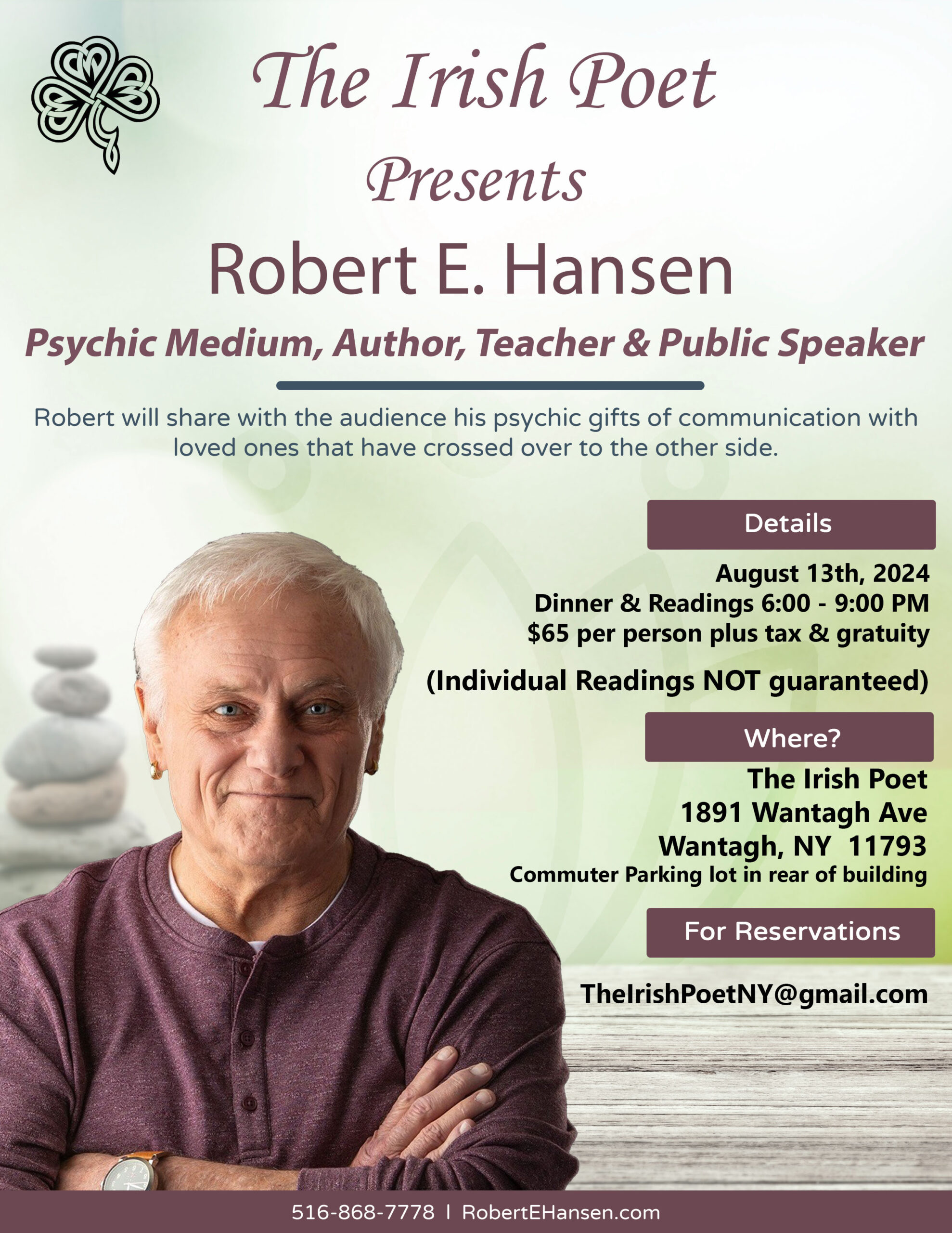 Upcoming Events - The Irish Poet Restaurant & Bar – Wantagh, NY